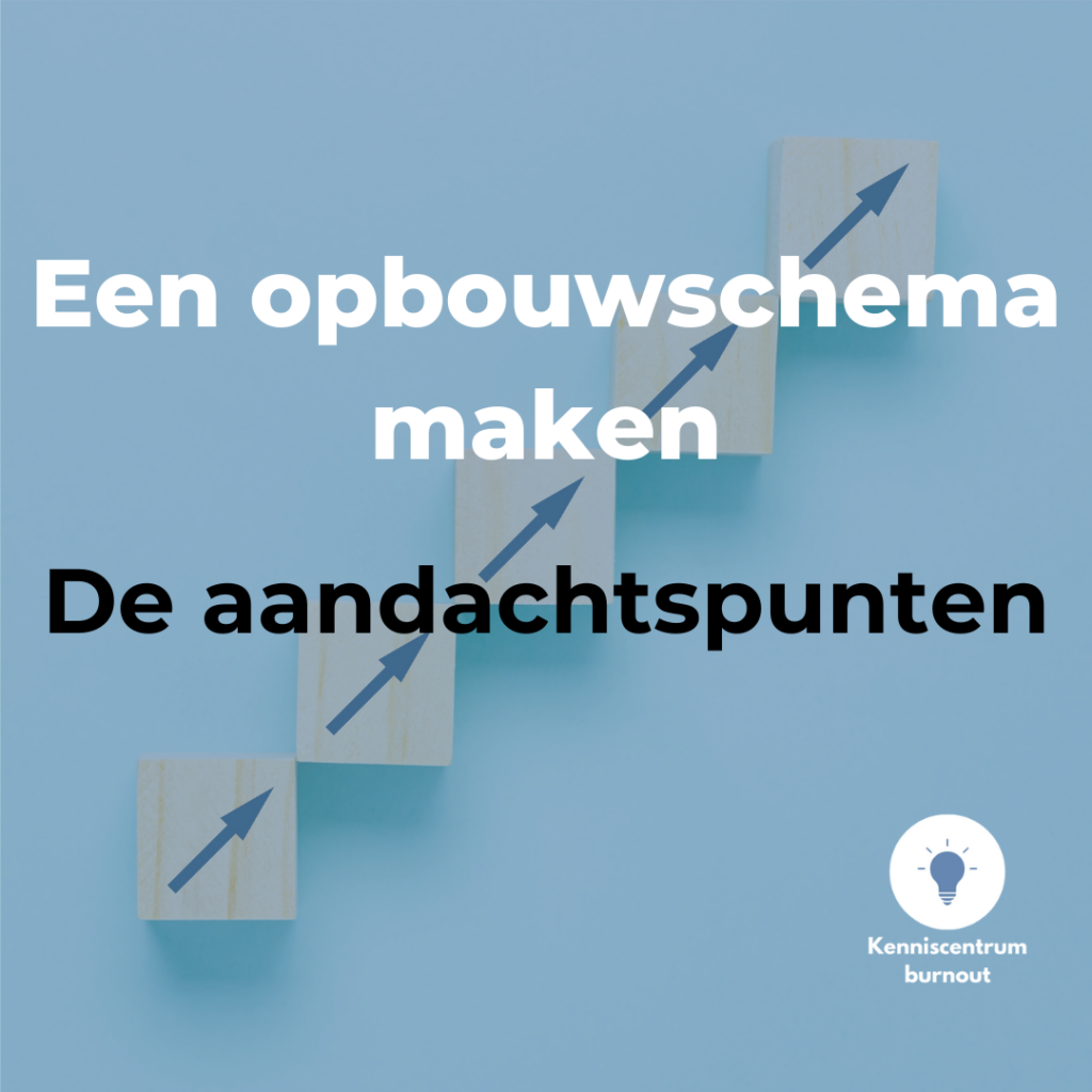 Zo maak je een goed opbouwschema voor re-integratie na een burn-out ...